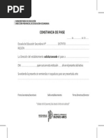 Solicitud Pase Alumno | PDF