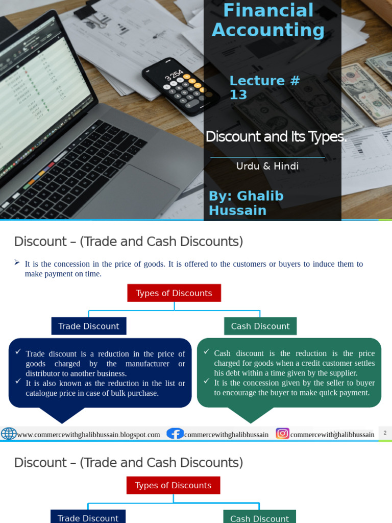 What Is Discount in Accounting? | PDF