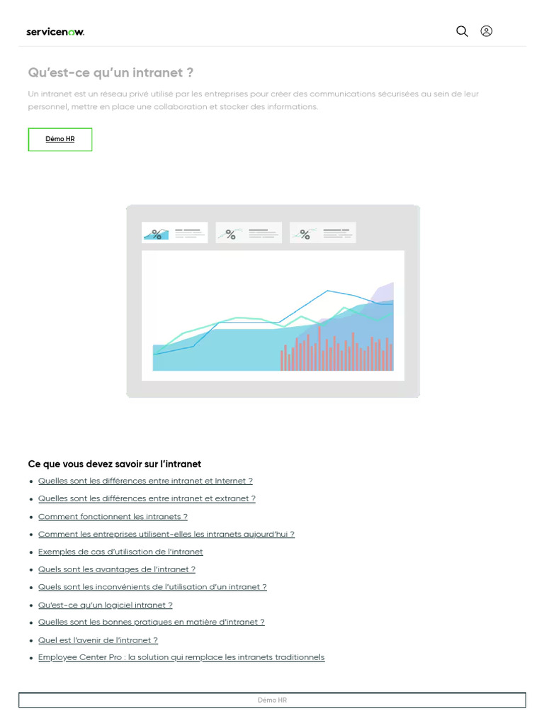 Qu'est-Ce Qu'un Intranet - ServiceNow | PDF