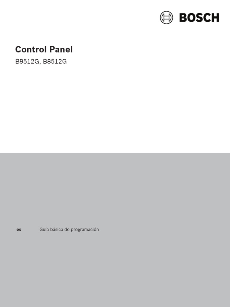 Manual de Instalacion Bosh b9512g | PDF