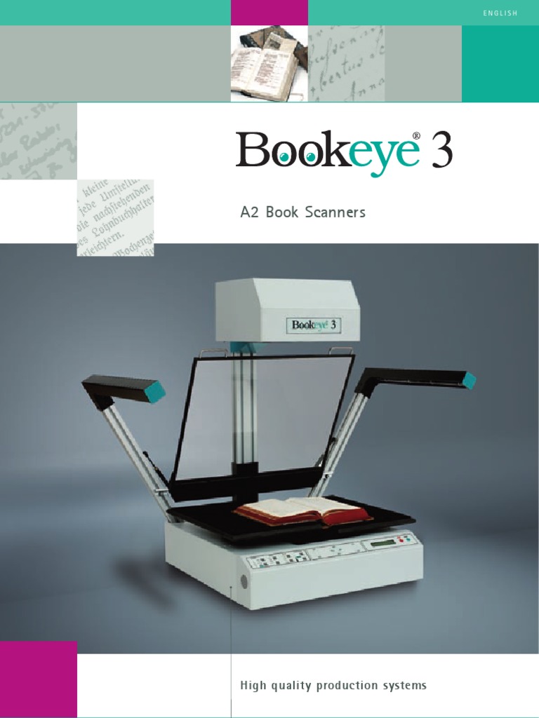A2 Book Scanners: High Quality Production Systems | PDF | Image Scanner ...