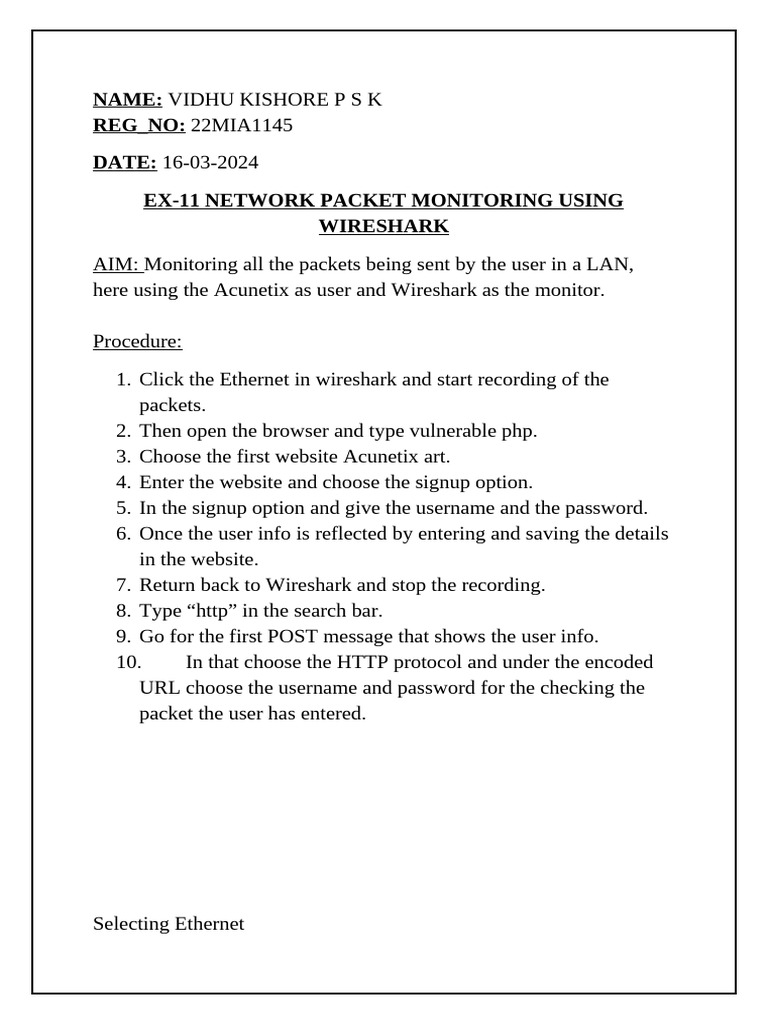 22mia1145 Ex11 | PDF
