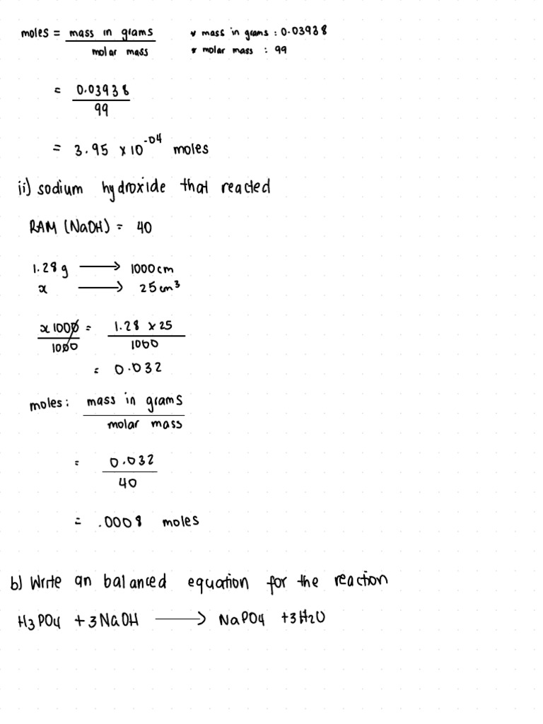 Chemistry Unit 5 | PDF
