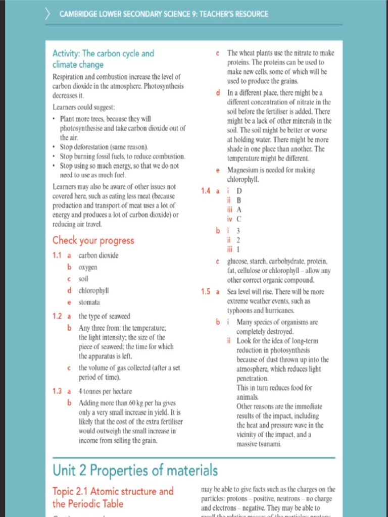 Checkpoint Book 9 Answers | PDF
