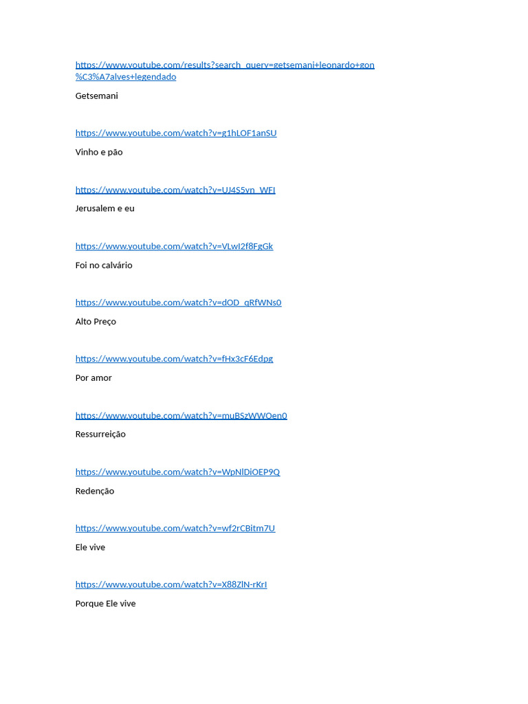 Musicas Cantata Pascoa | PDF