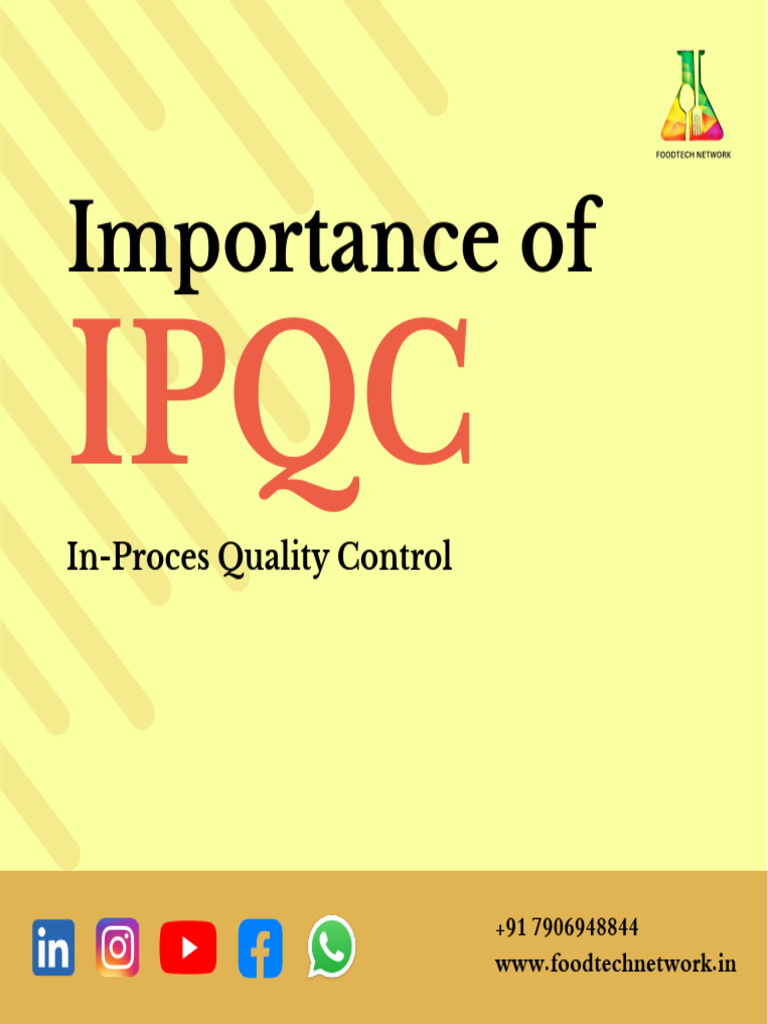 Importance of IPQC | PDF