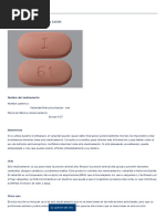 Uso y precauciones de Derrumal 300 | PDF | Medicamentos con receta ...