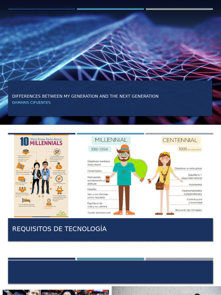 Differences Between My Generation and The Next Generation | PDF