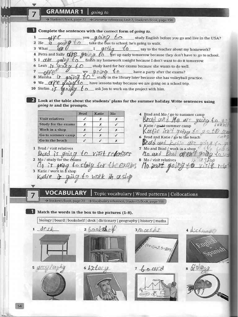 Unit 7 WB | PDF