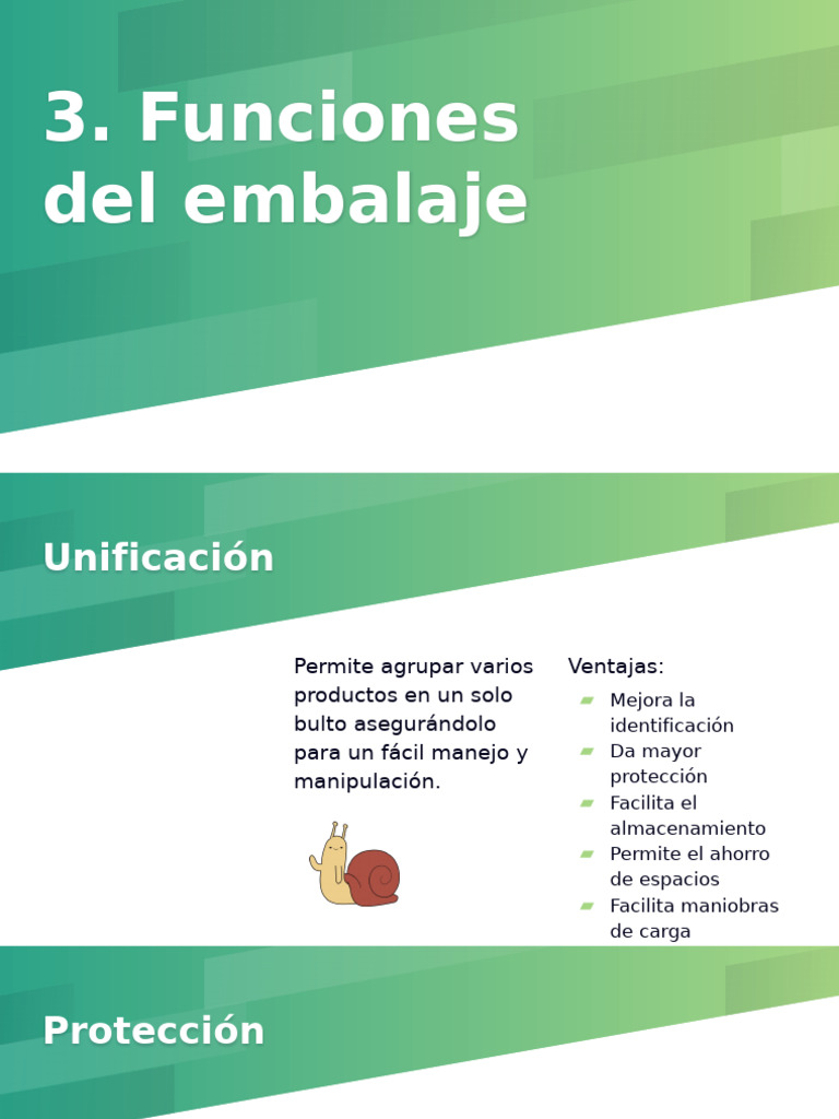 Funciones y Ventajas del Embalaje | PDF