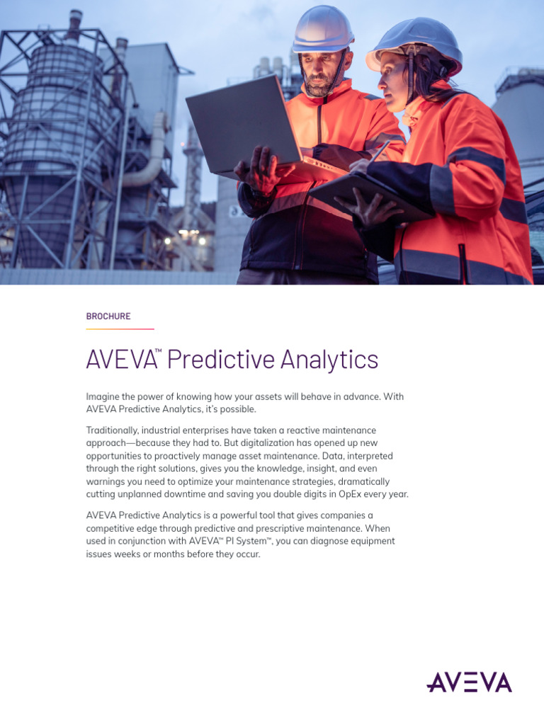 AVEVA™ Predictive Analytics | PDF