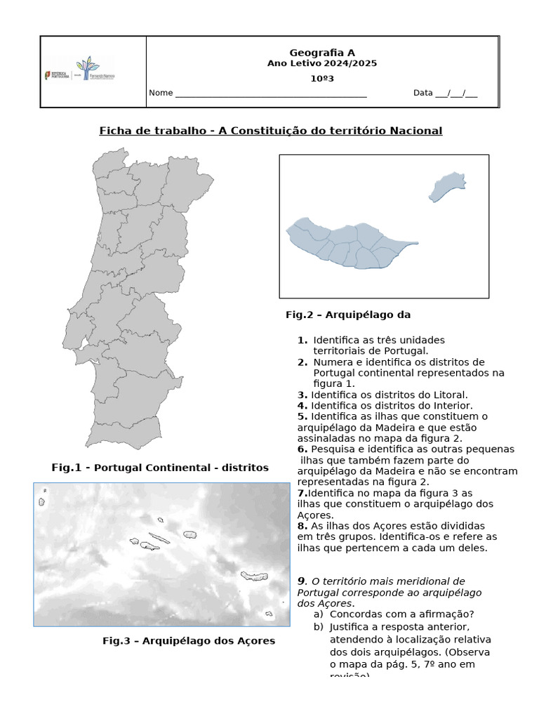 Ficha NUTs 2024 | PDF