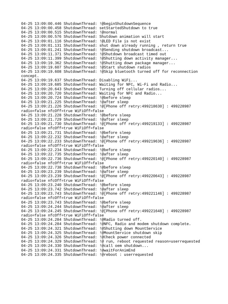 Shutdown Profile.5 | PDF | Electronics | Computer Standards