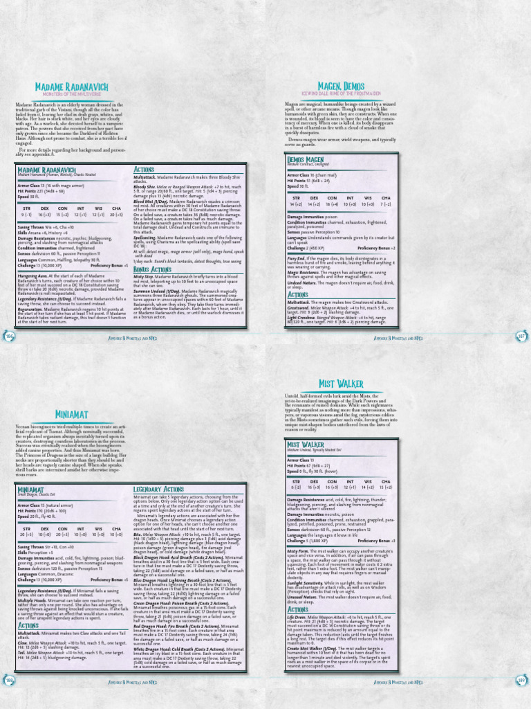 4 Doomed Forgotten Realms Fall of Vecna 94 123 | PDF