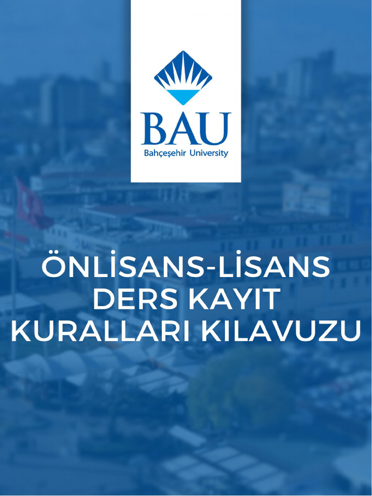 Onlisans Lisans Ders Kayit Kurallari | PDF