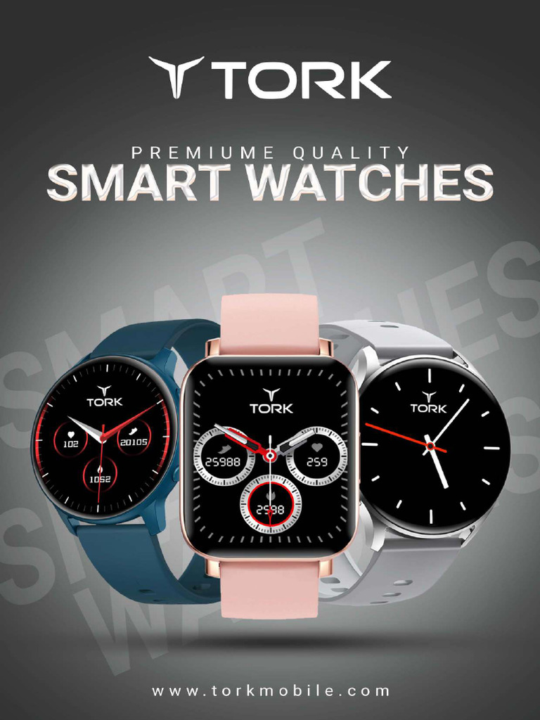 Tork Smart Watche PPT - Compressed | PDF