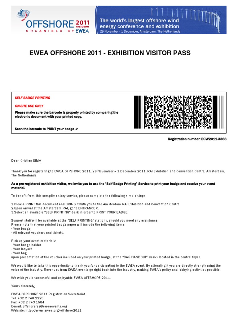Confirmation Bar Code | PDF | Business