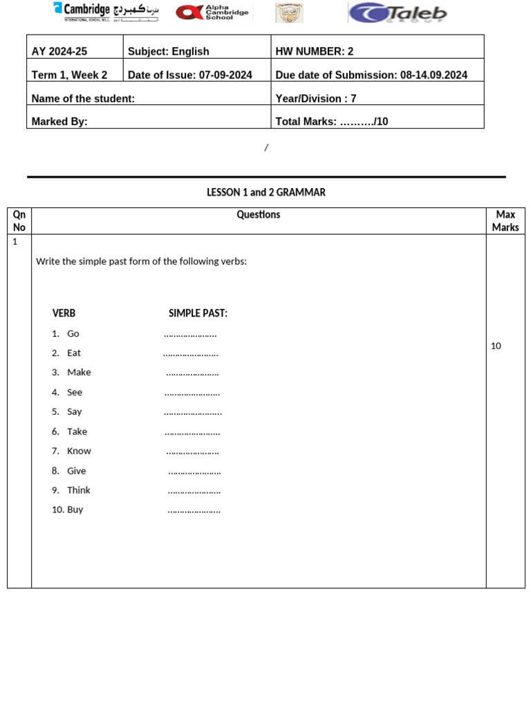 AY 24-25 T1 Y7 HW2 | PDF