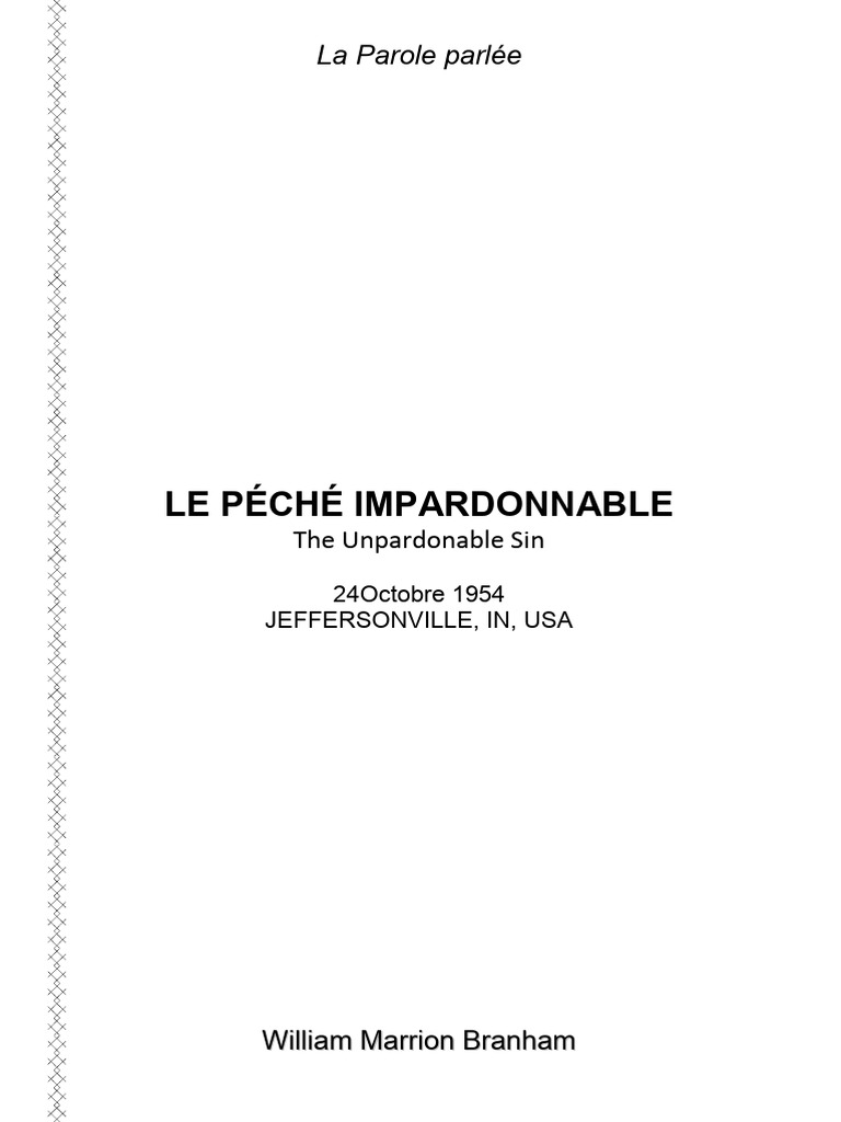 The_Unpardonable_Sin (1) | PDF