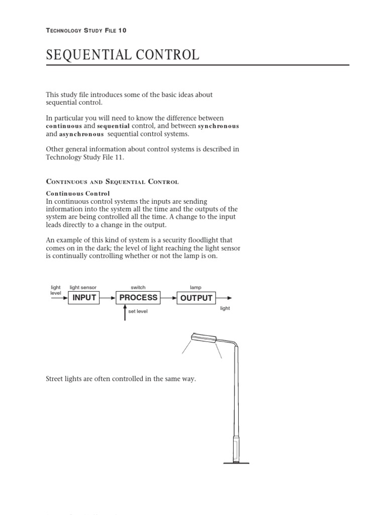 Sequential Control Pdf Control System Programmable Logic Controller