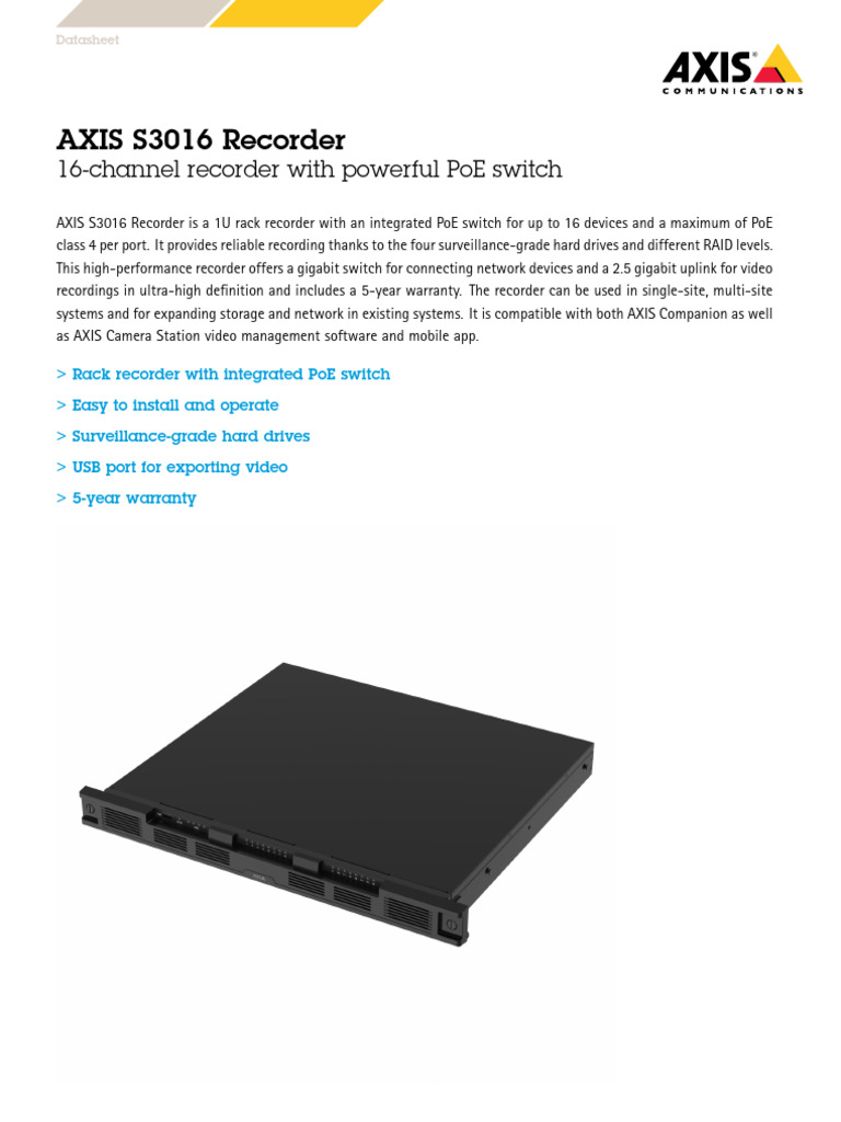 Appendix N - NVR - Network Video Recorder | PDF