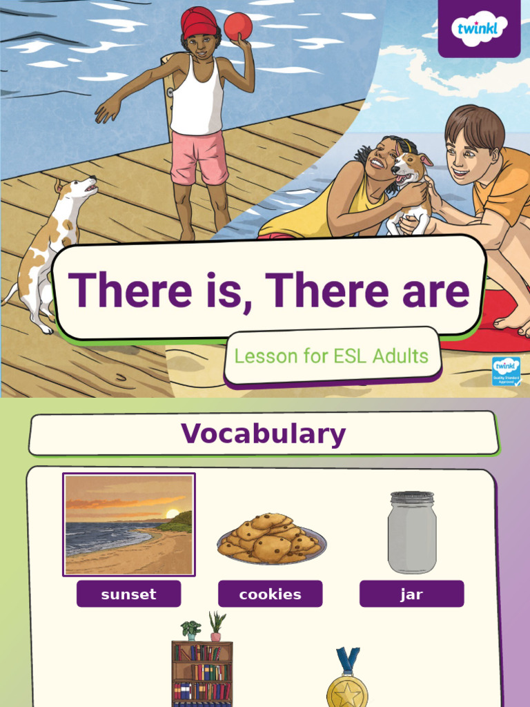 There Is There Are Powerpoint Lesson | PDF