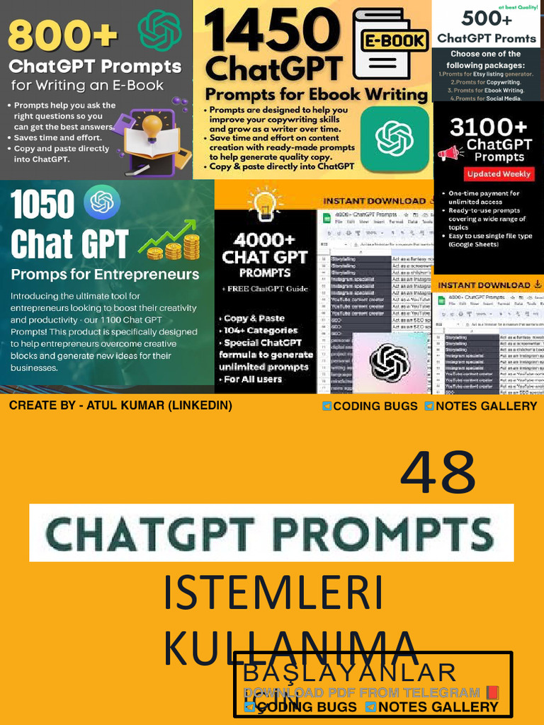 48 Chatgpt Prompt (1) | PDF