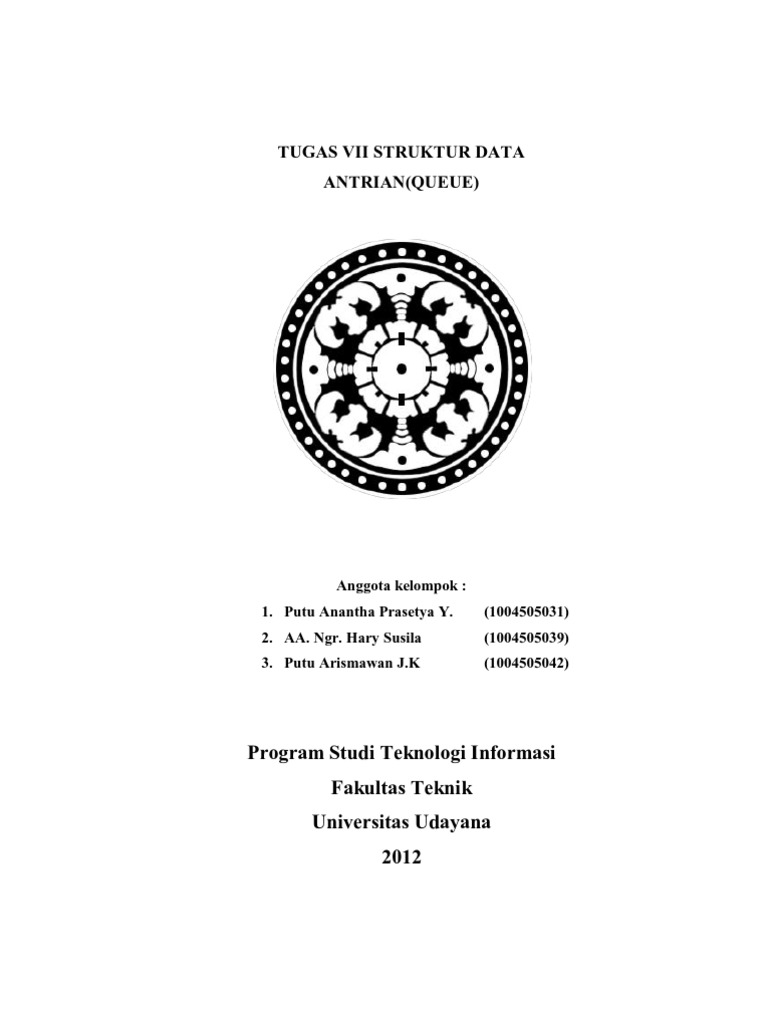 Bab 7 - Antrian (Queue) | PDF