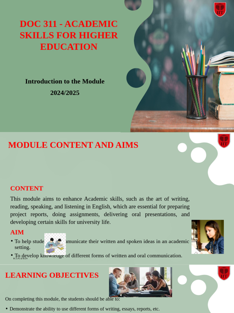 Intro To Moudle Day One | PDF