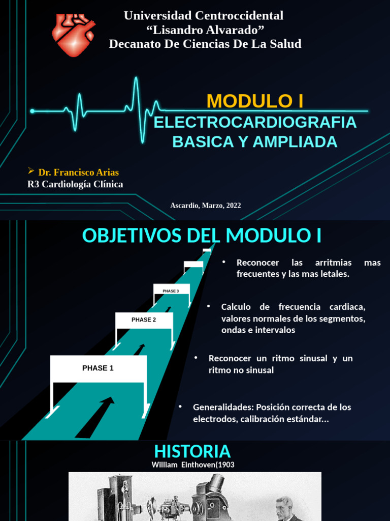 Modulo i Ekg Parte 1 Jl | PDF