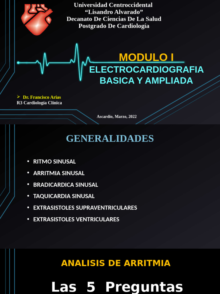 Modulo I Ekg Parte 2 JL | PDF