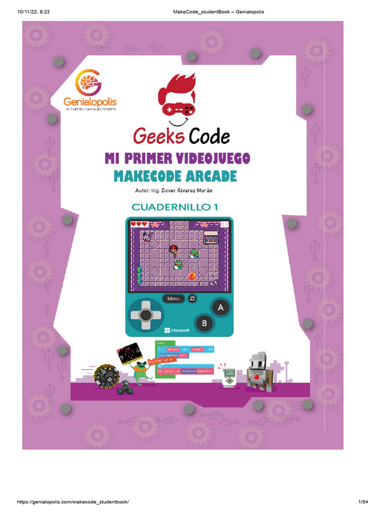 MakeCode - Studentbook - Genialopolis | PDF