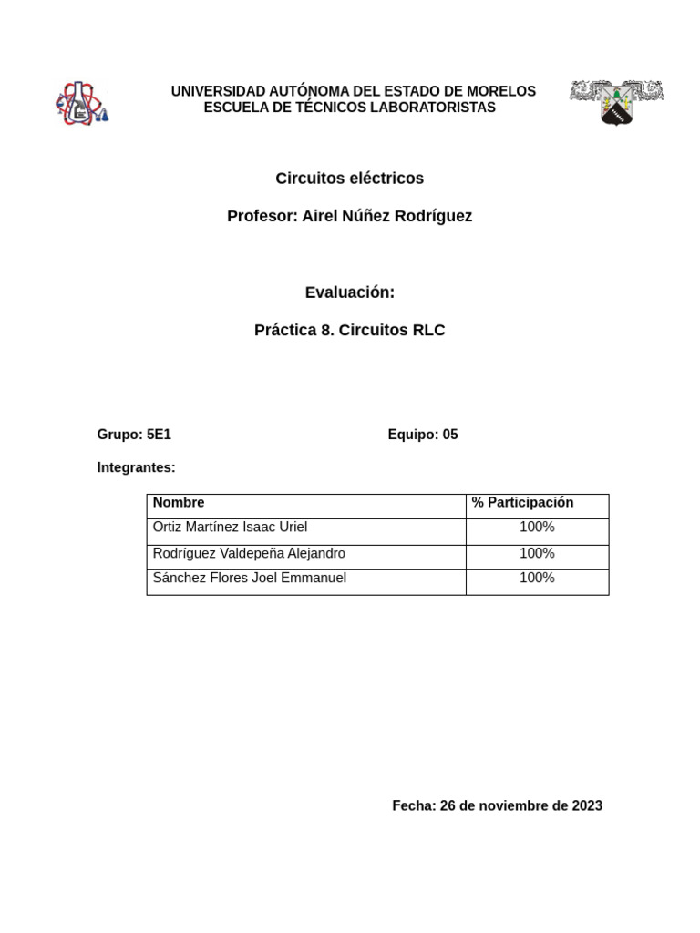 Practica RCL Ce | PDF