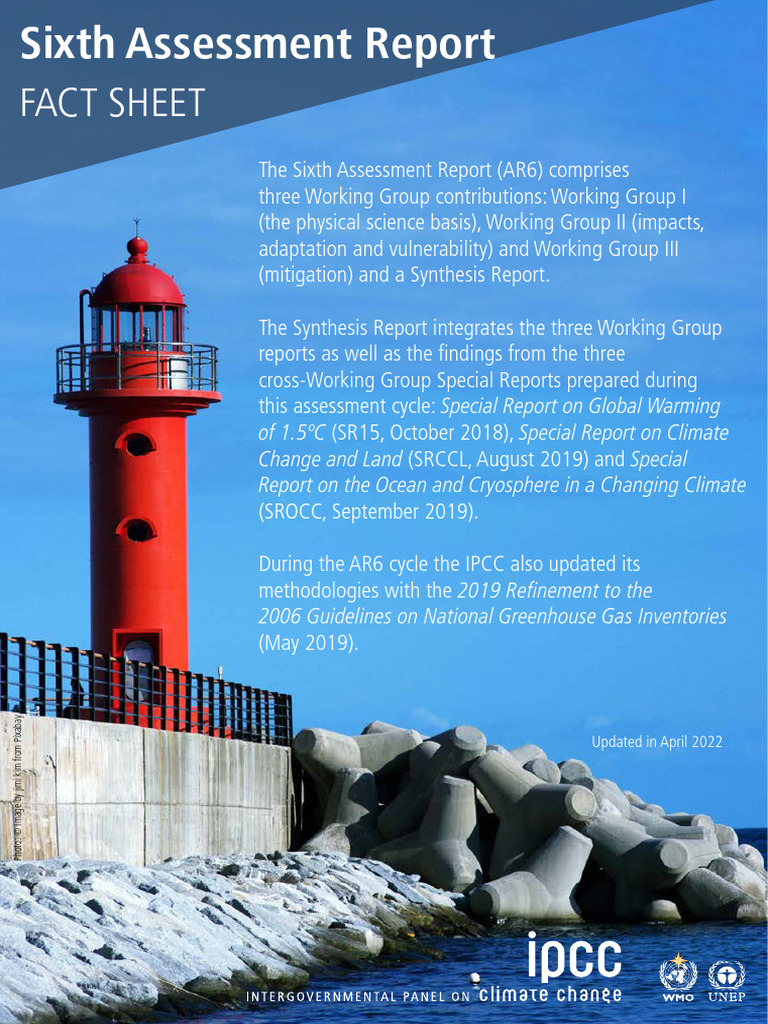AR6 Factsheet April 2022 | PDF