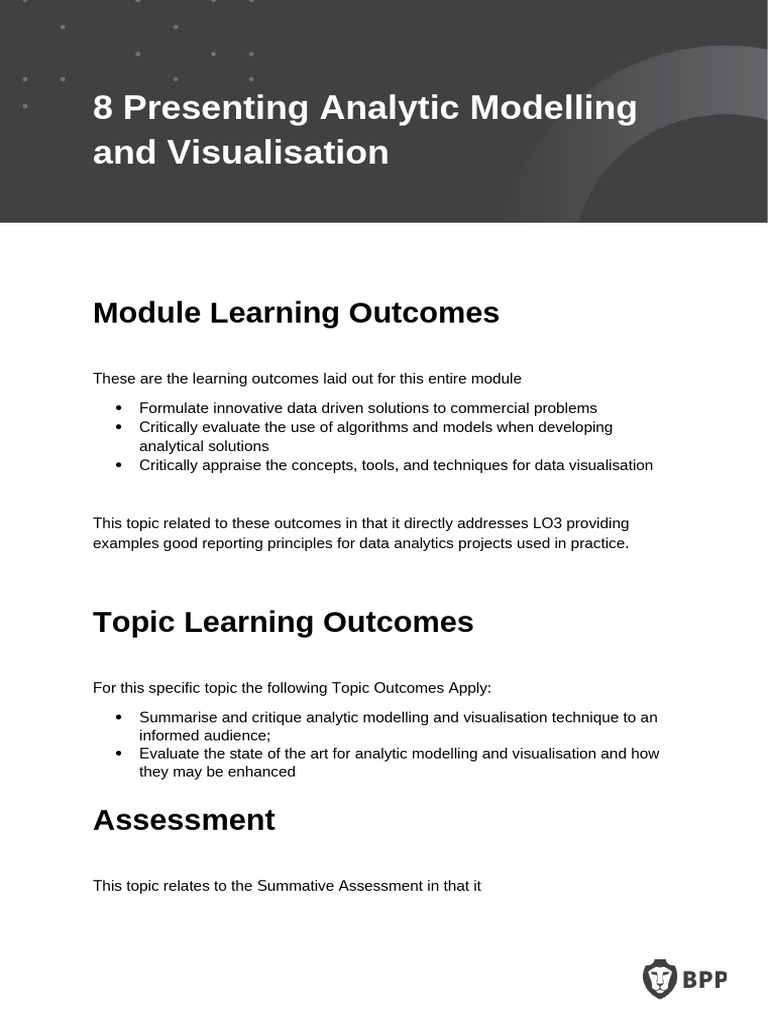 Topic 8 Handbook | PDF