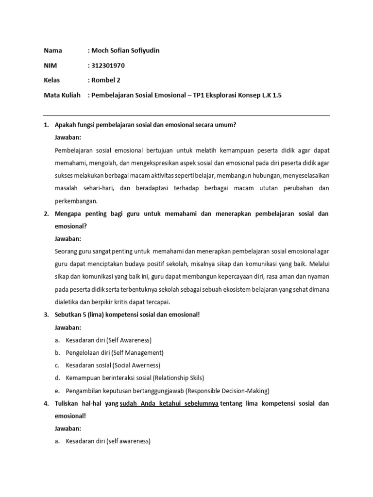 TP 1 Eksplorasi Konsep L.K 1.5 Moch Sofian Sofiyudin | PDF