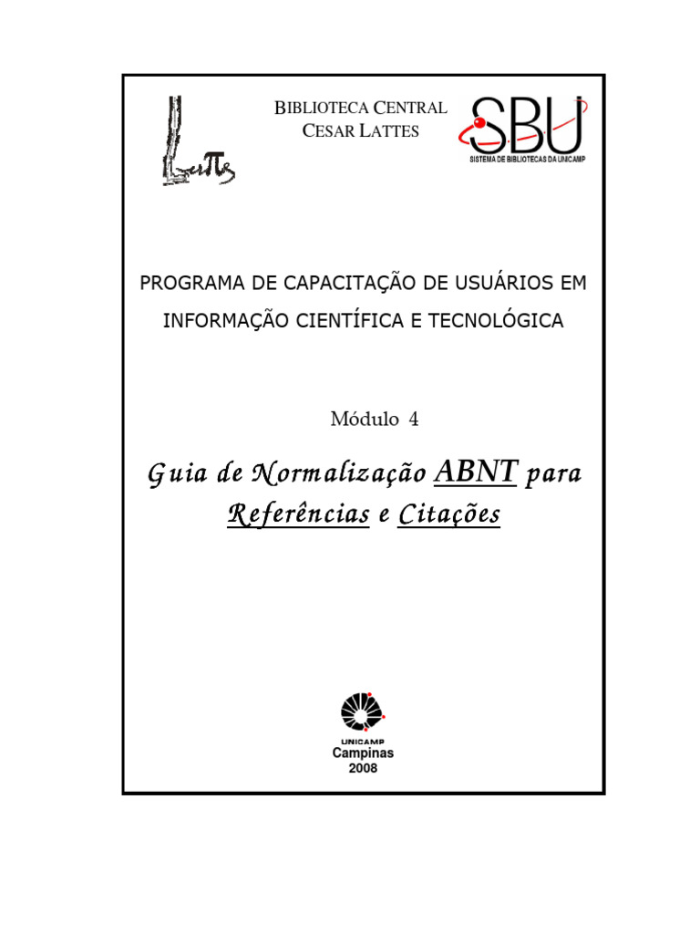 Apostila Abnt | PDF