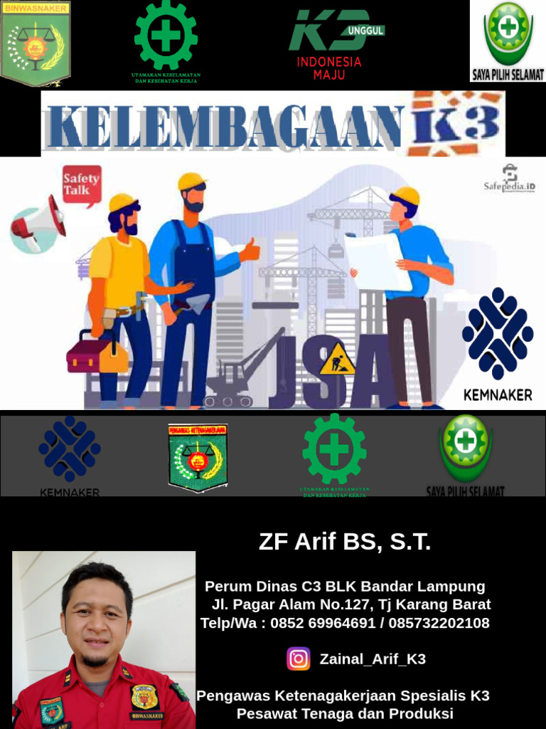 Kelembagaan K3 Fix | PDF