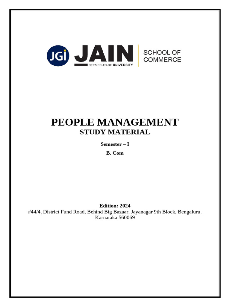 PM Study Mat 1, 2 Modules | PDF