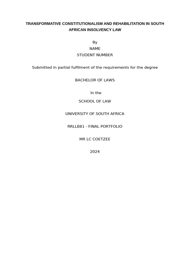 RRLLB Assignment 2 - Nkuna | PDF