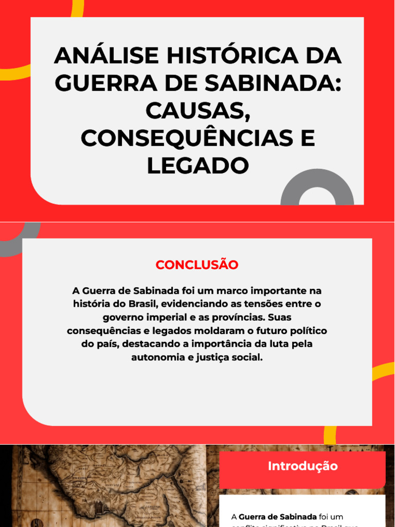 Slidesgo Analise Historica Da Guerra de Sabinada Causas Consequencias e ...