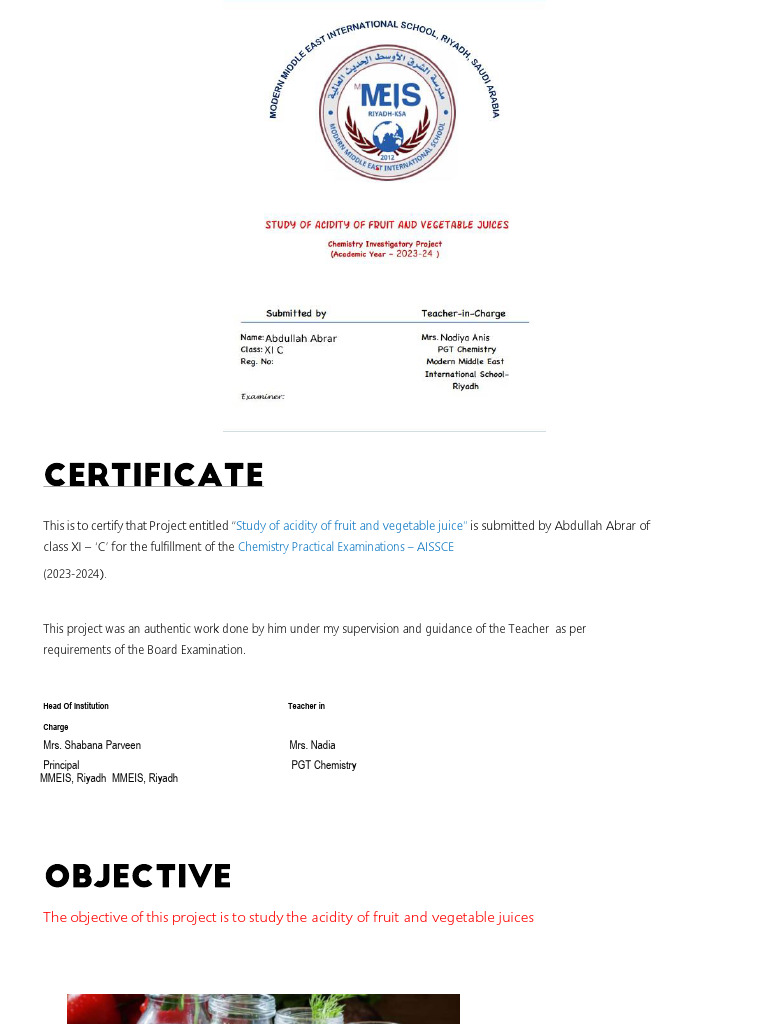 Exploring-the-Acidity-of-Fruit-and-Vegetable-Juices (Main) | PDF