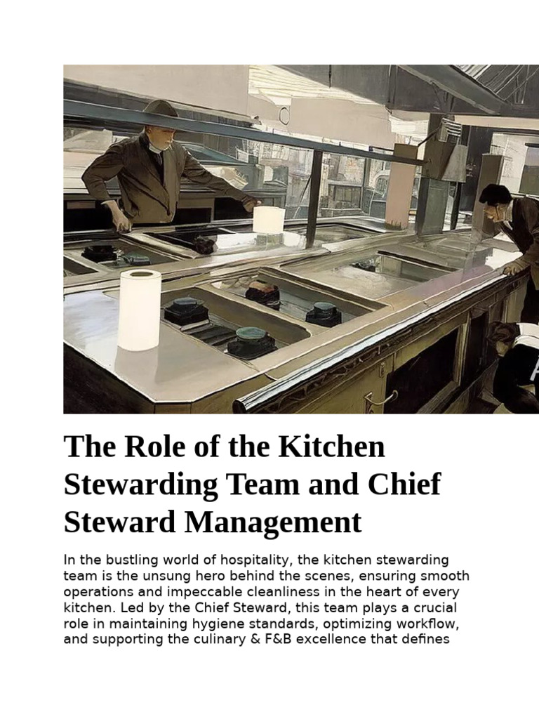 ROLES OF A STEWARD | PDF