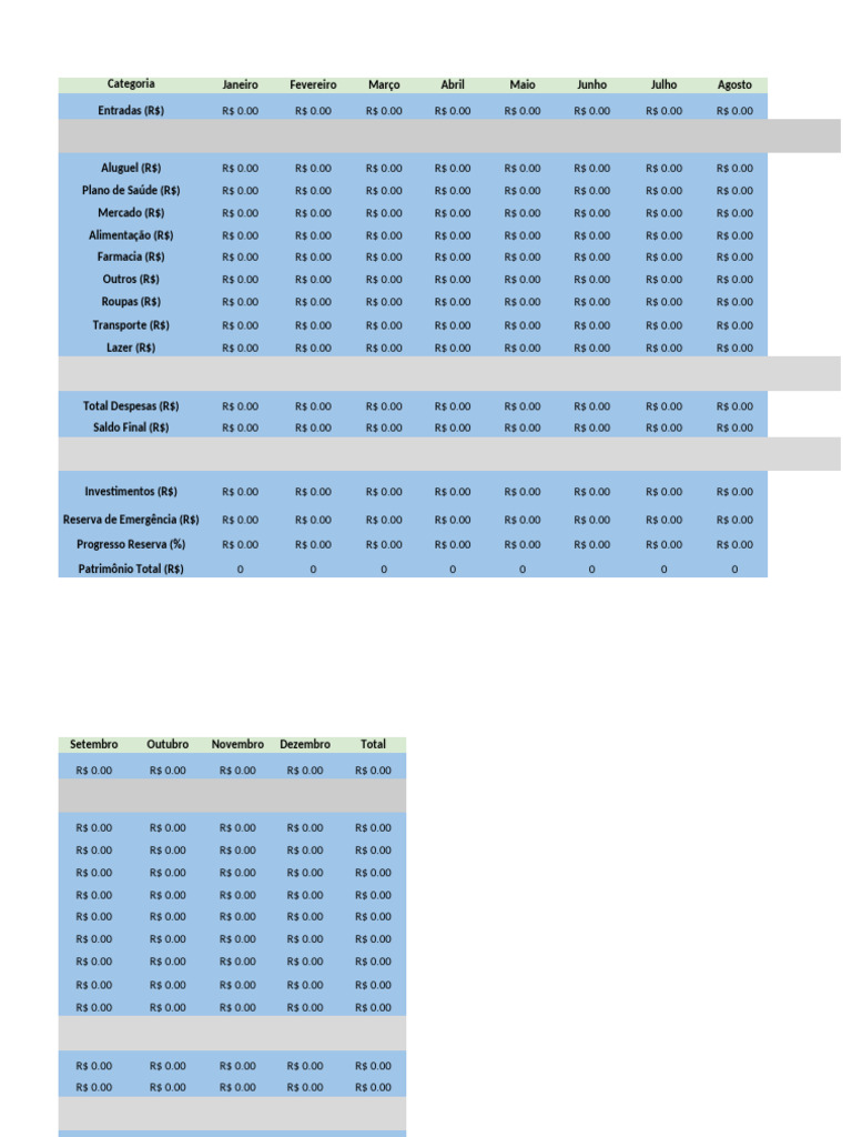 Planilha Oficial | PDF