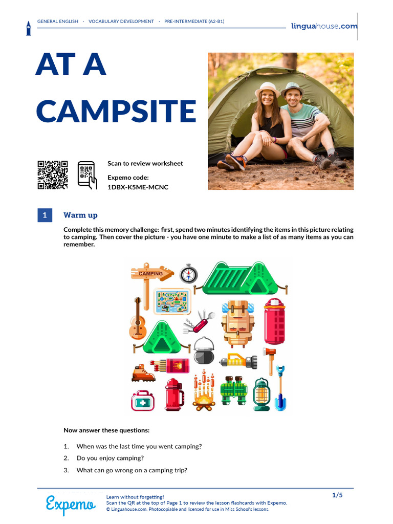 at-a-campsite-british-english-student | PDF