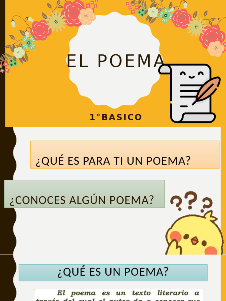 El-poema-1-Basico | PDF | Poesía