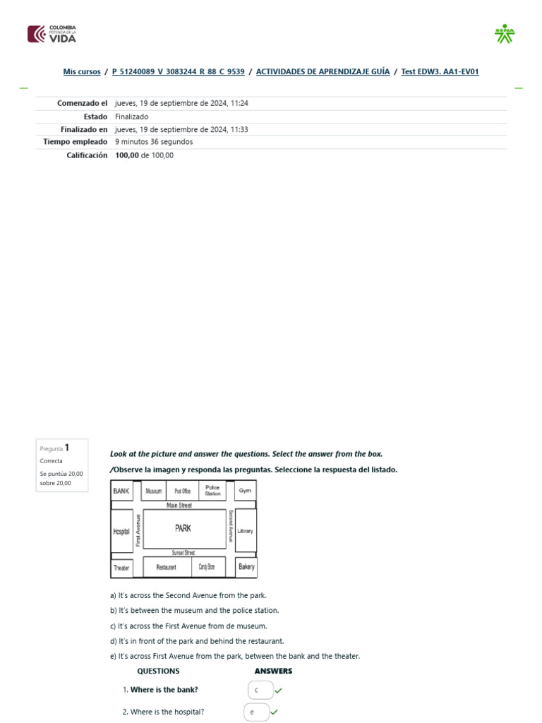 Test EDW3. AA1-EV01 - 100% | PDF