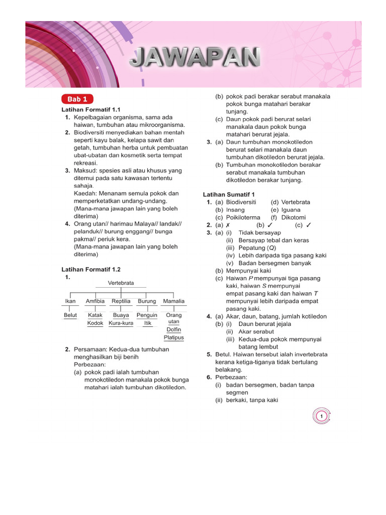 Jawapan Penuh Buku Teks Sains TG 2 - Guset User - Membalik PDF Dalam Talian - AnyFlip | PDF
