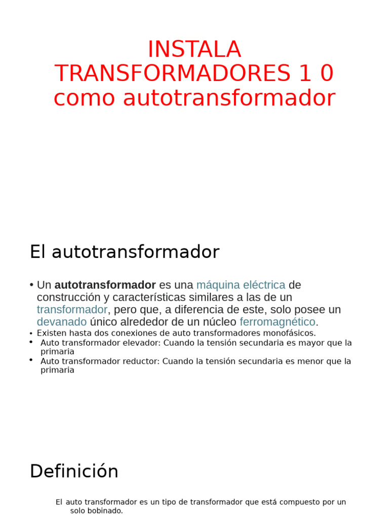 Auto Transform Adores | PDF