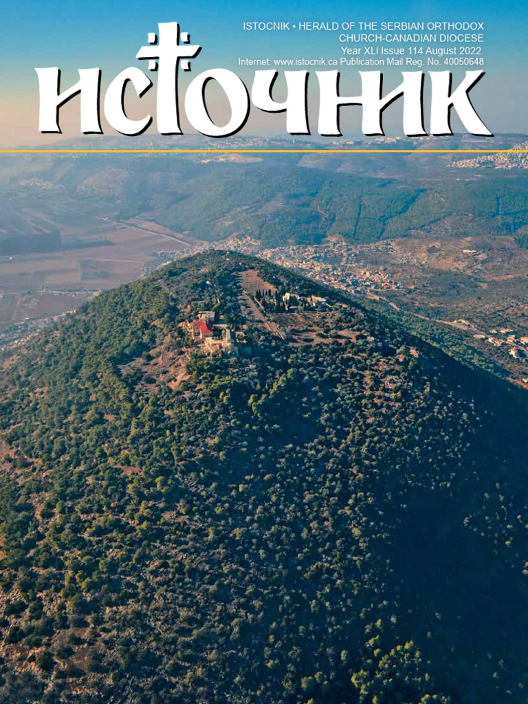 Istocnik - Herald of The Serbian Orthodox Church-Canadian Diocese Year ...